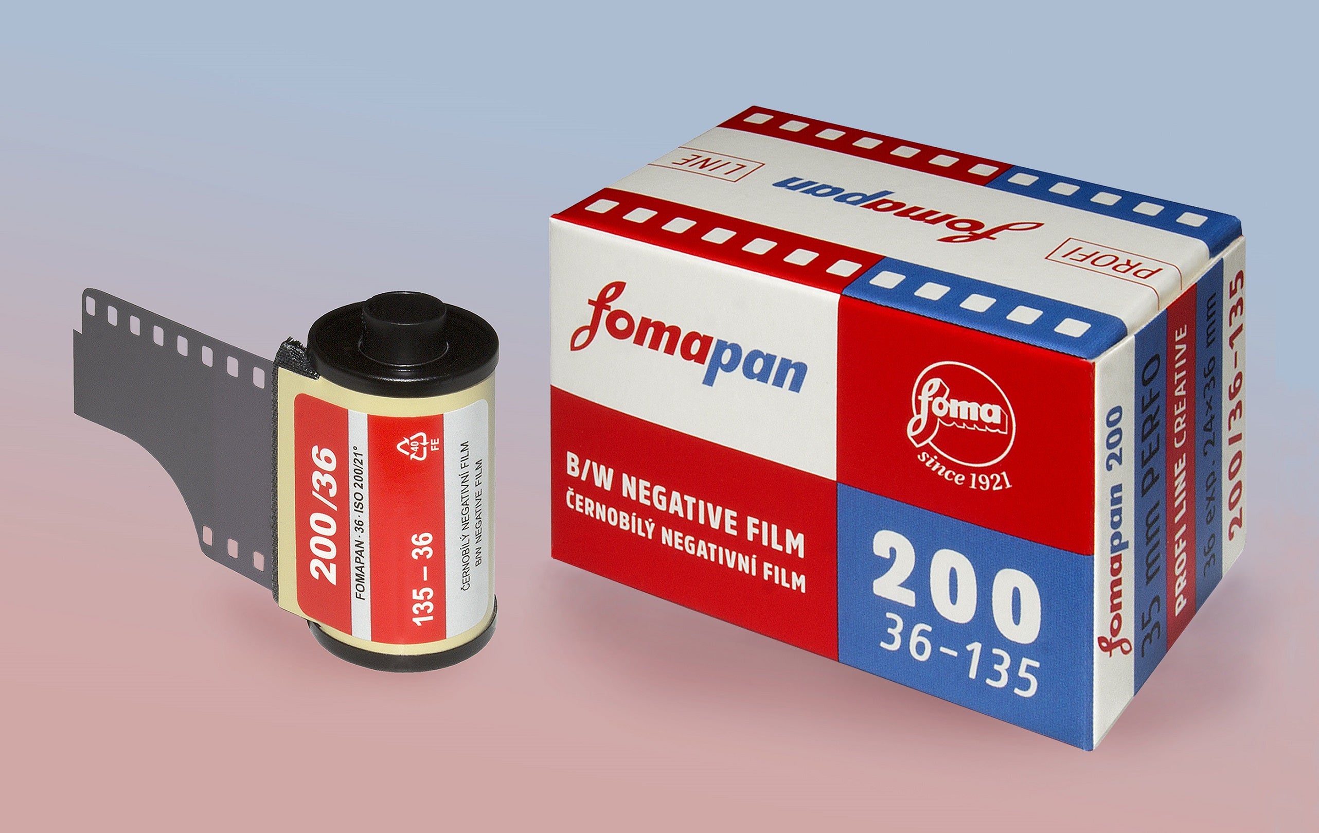 Fomapan 200, 36 Exp 35mm Film – SHOWA