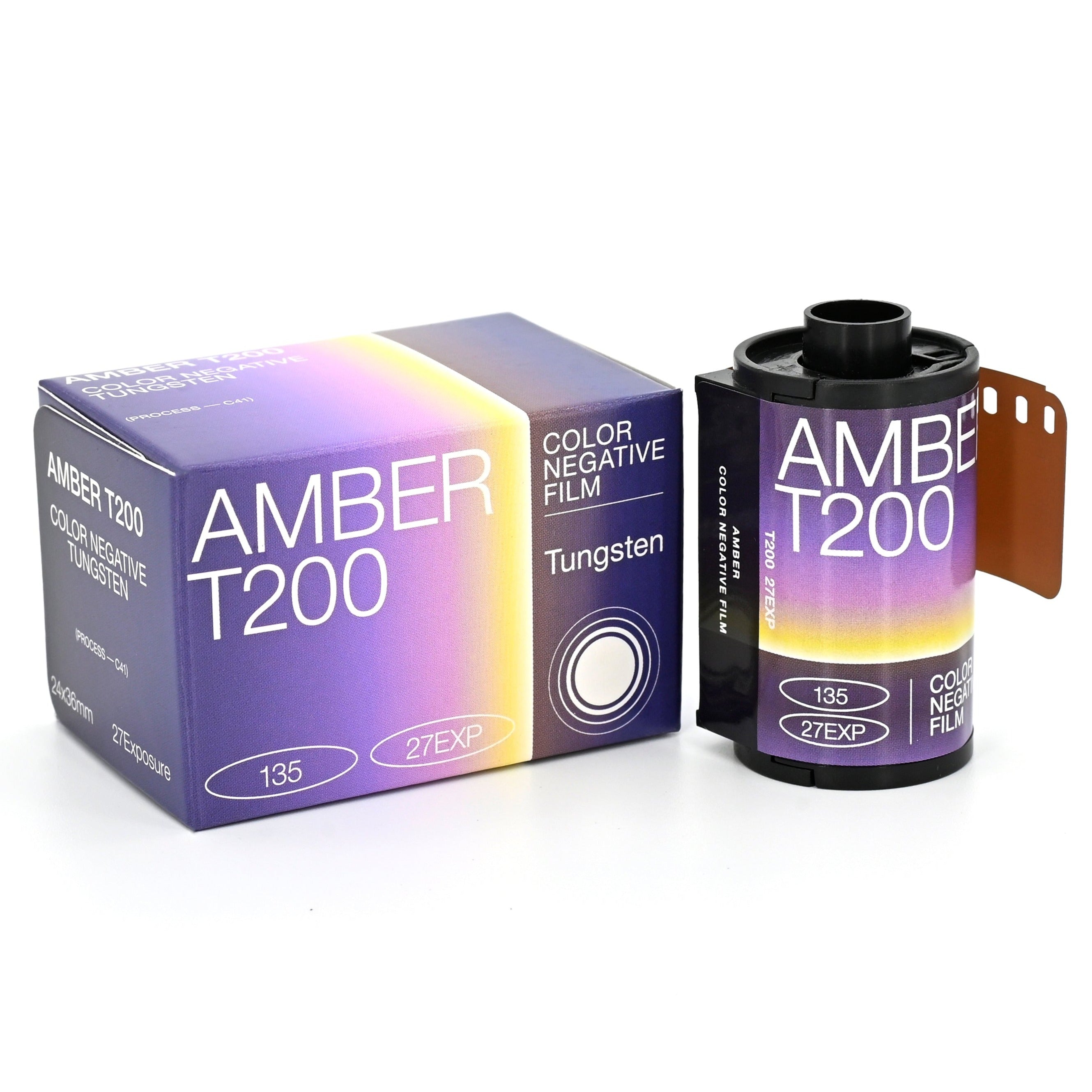 Amber T200 Color Negative 27 Exp 35mm Cine Film – SHOWA